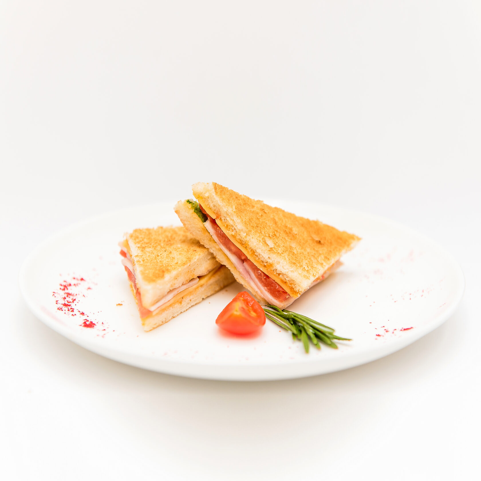 Сэндвич с ветчиной мини