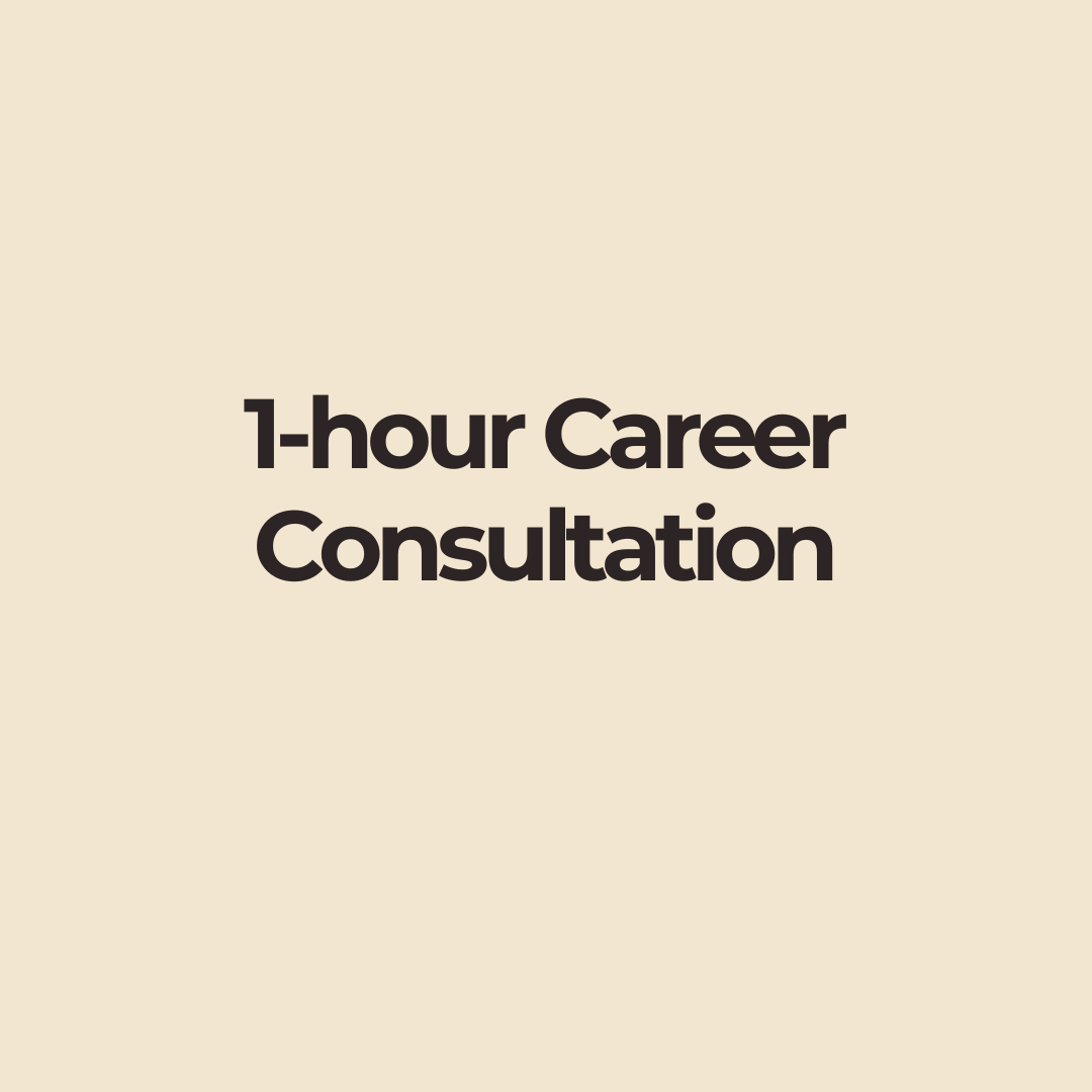 1-hour Career Consultation