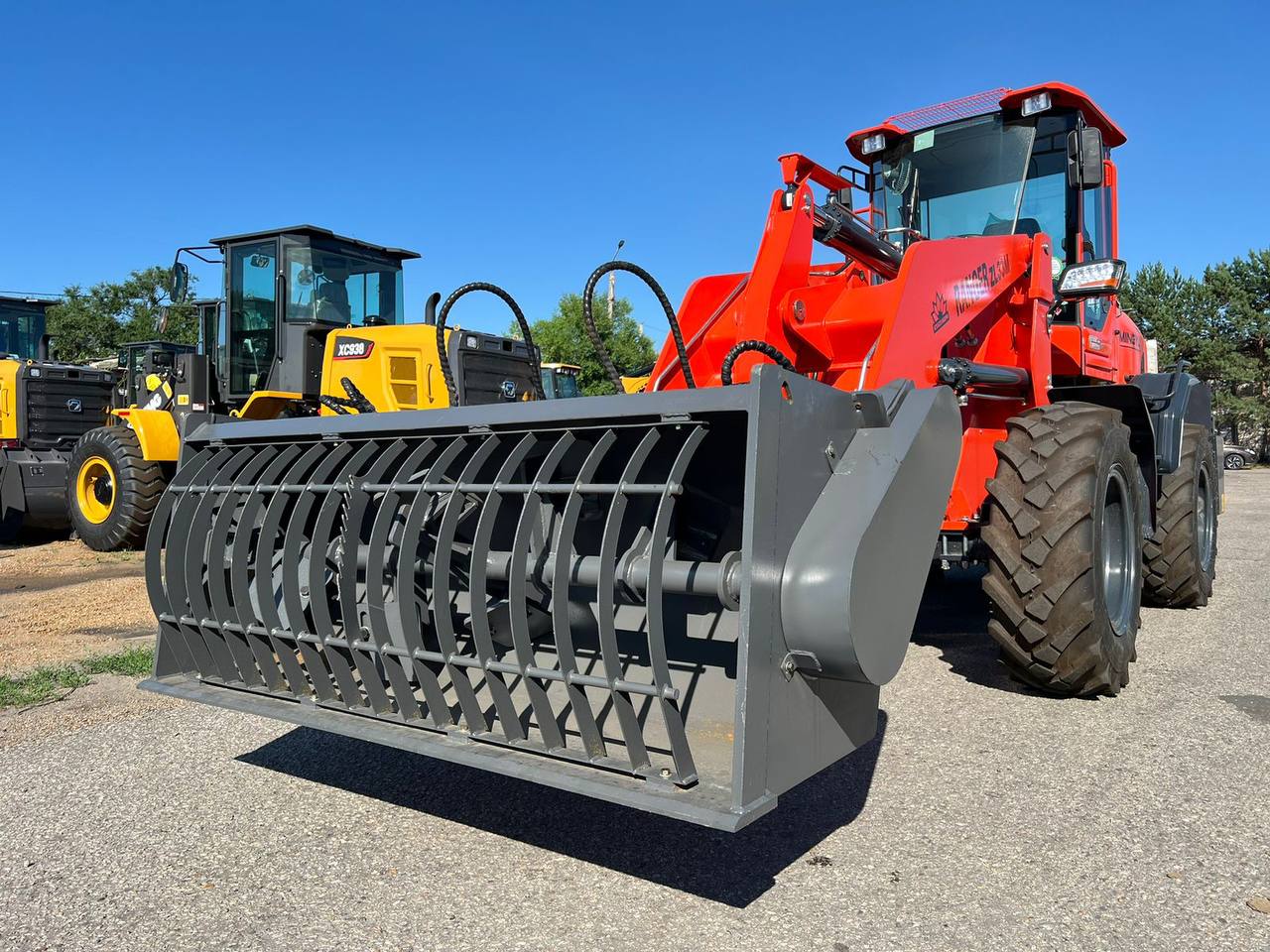 Ковш-миксер малый на фронтальный погрузчик купить