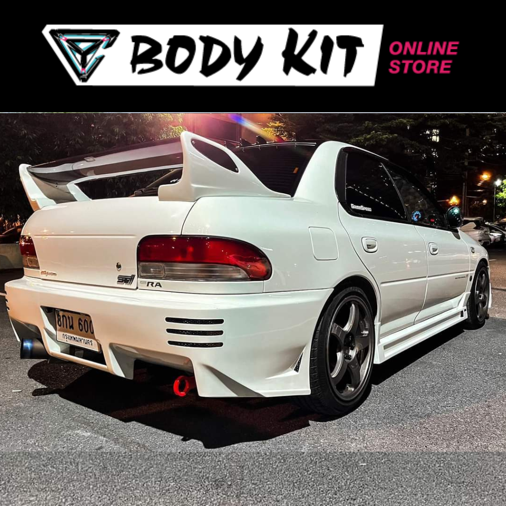 Rear Bumpe Zero Sports Subaru Impreza WRX STI GC