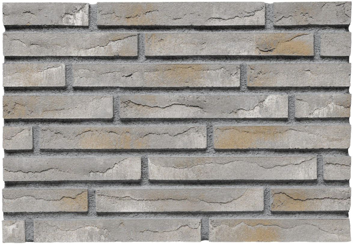 Облицовочный кирпич BrickWell Classic цвет "Платиновый"