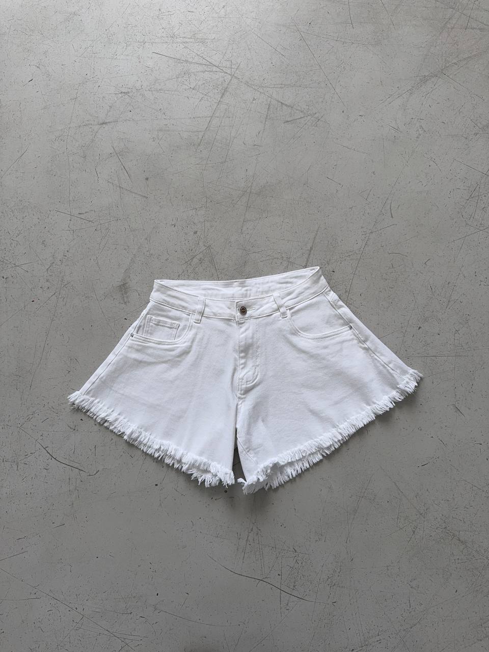 «BLESSED» JEANS SHORT