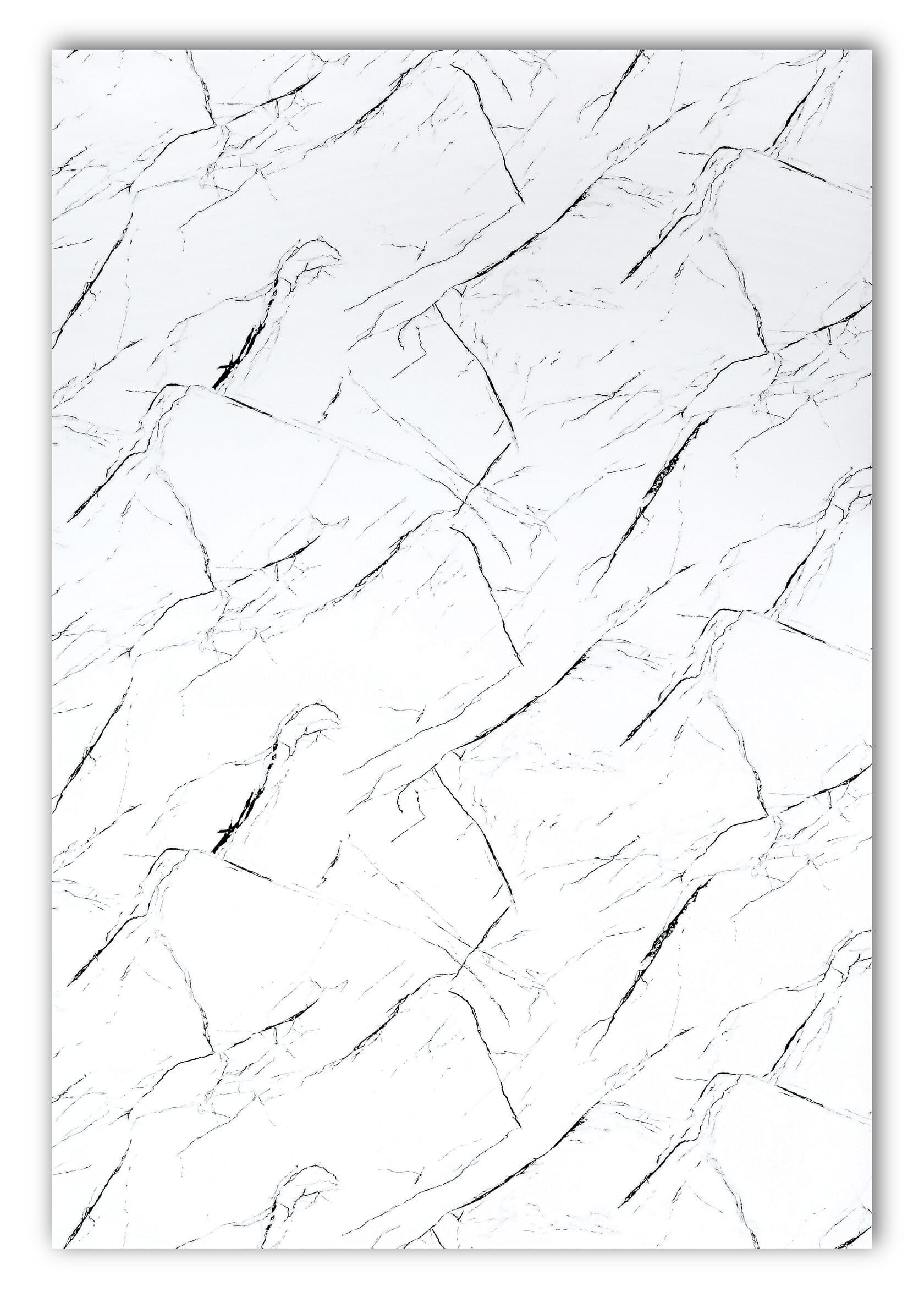 Panel pvc tipo mármol blanco