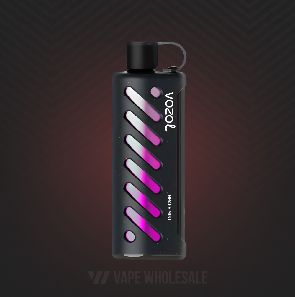 VOZOL GEAR SHISHA 25000 GRAPE MINT - VOZOL