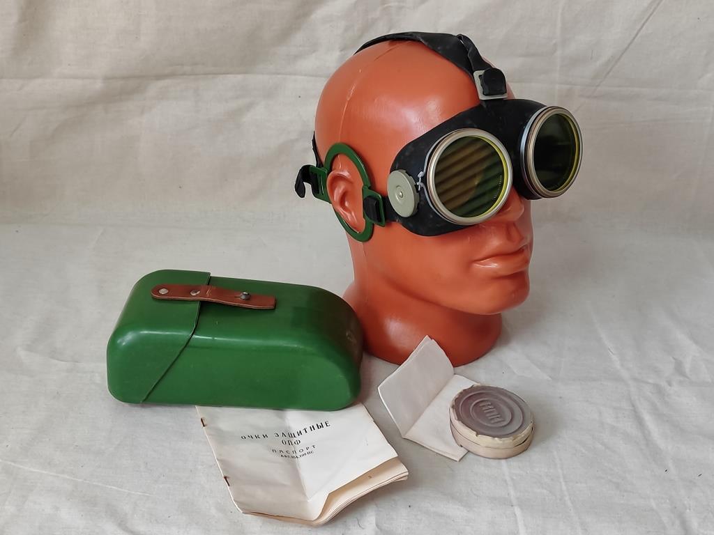 OPF Nuclear Glasse Soviet USSR Russian Army Protective Military Googles ...