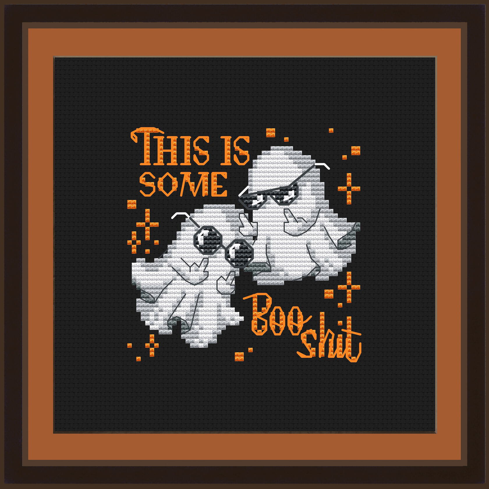 Booshit Cross Stitch Pattern