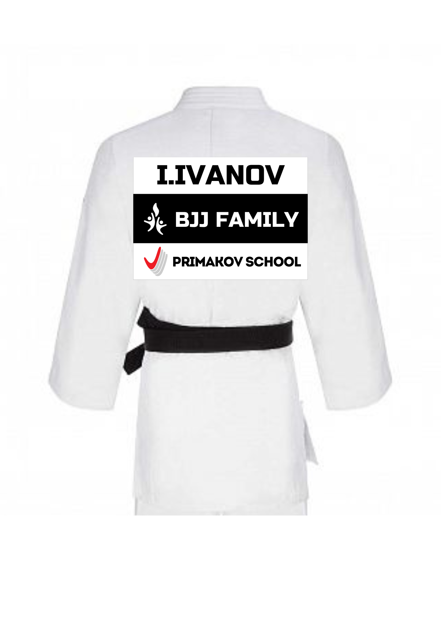 Кимоно белое ESKHATA - BJJ FAMILY
