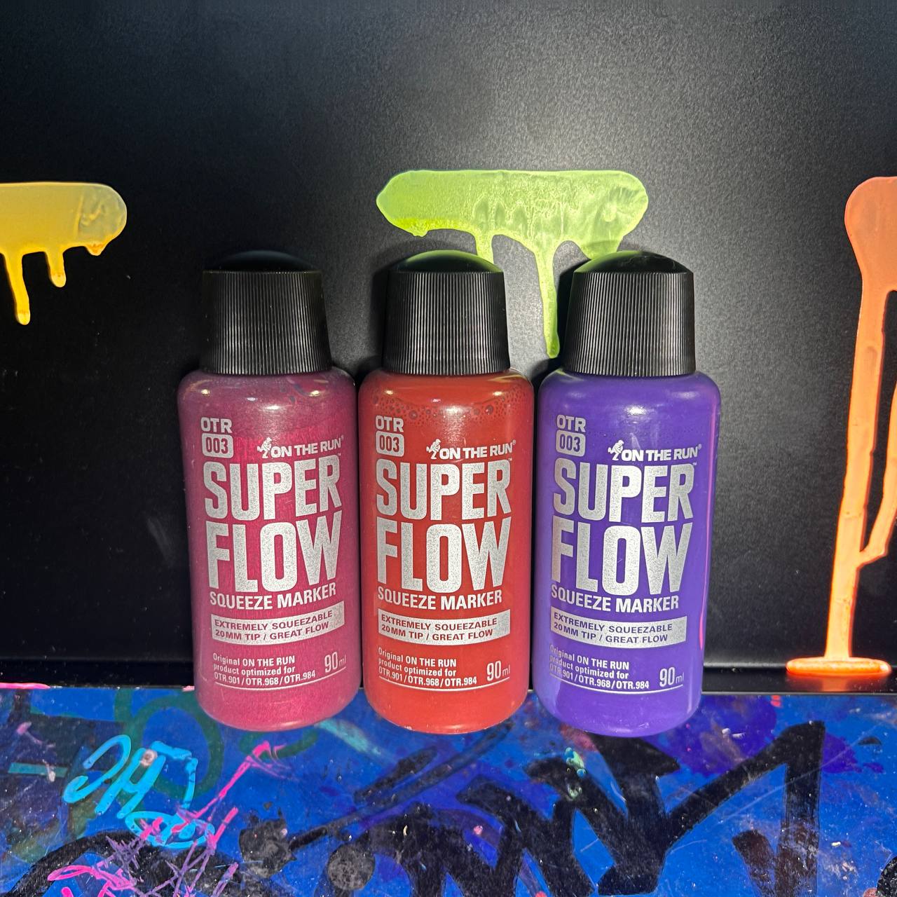 Сквизер OTR 003 Super Flow 90мл перо18 мм - On The Run