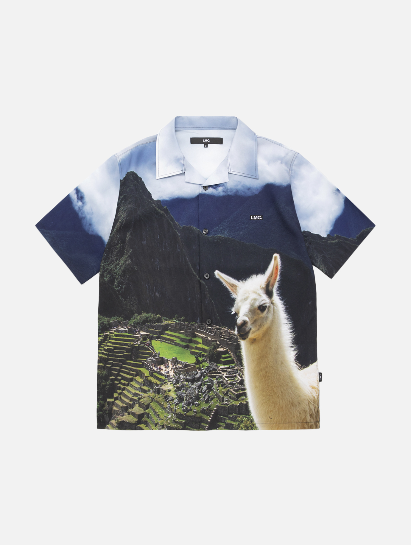 Lost Management Cities Рубашка Machu Picchu Short Slv Shirt Мульти