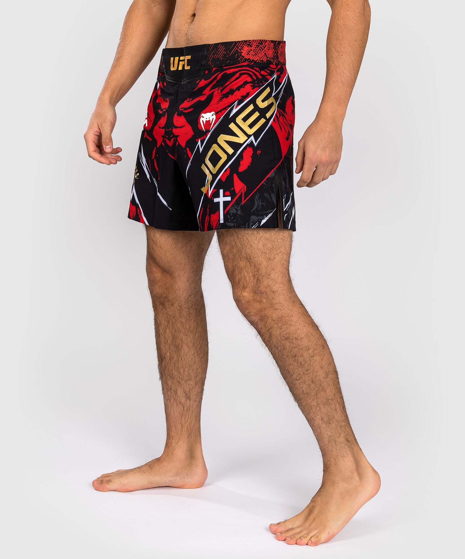 Шорты UFC Unrivaled by Venum Jon Jones- Красный