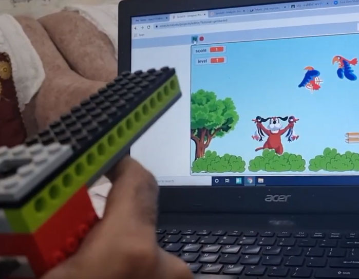 Инструкция Lego wedo + Scratch: Охоту на уток (1135)