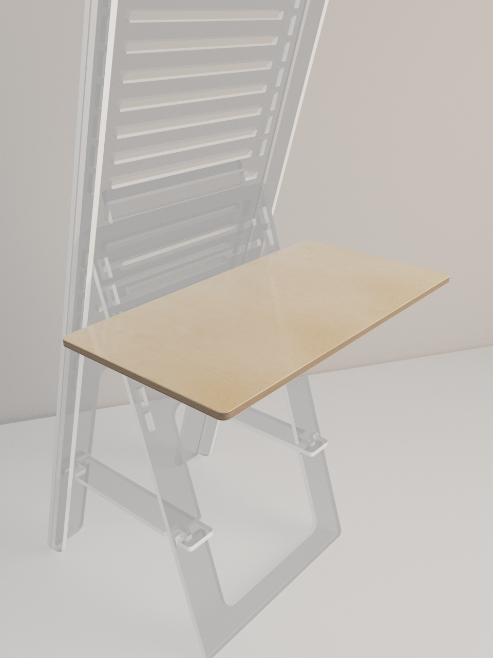 Большая столешница 40 см для стола Focus Desk