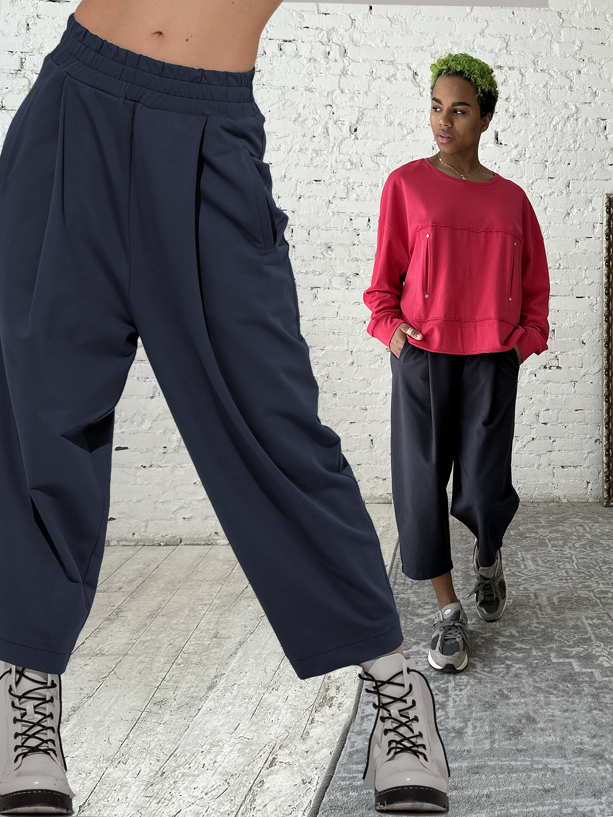 Купить брюки женские трикотажные в Москве