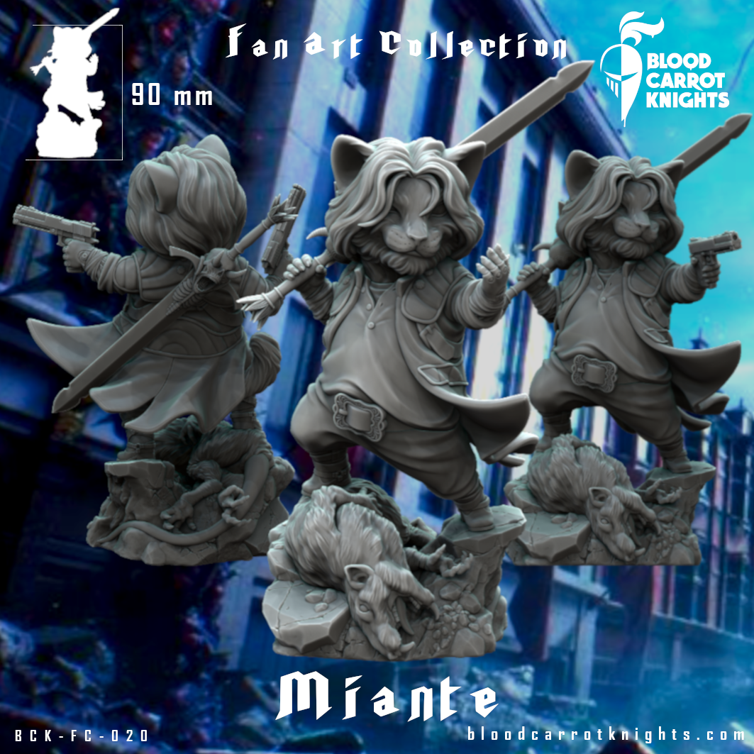 Miante | Dante Cat Collectible Figure