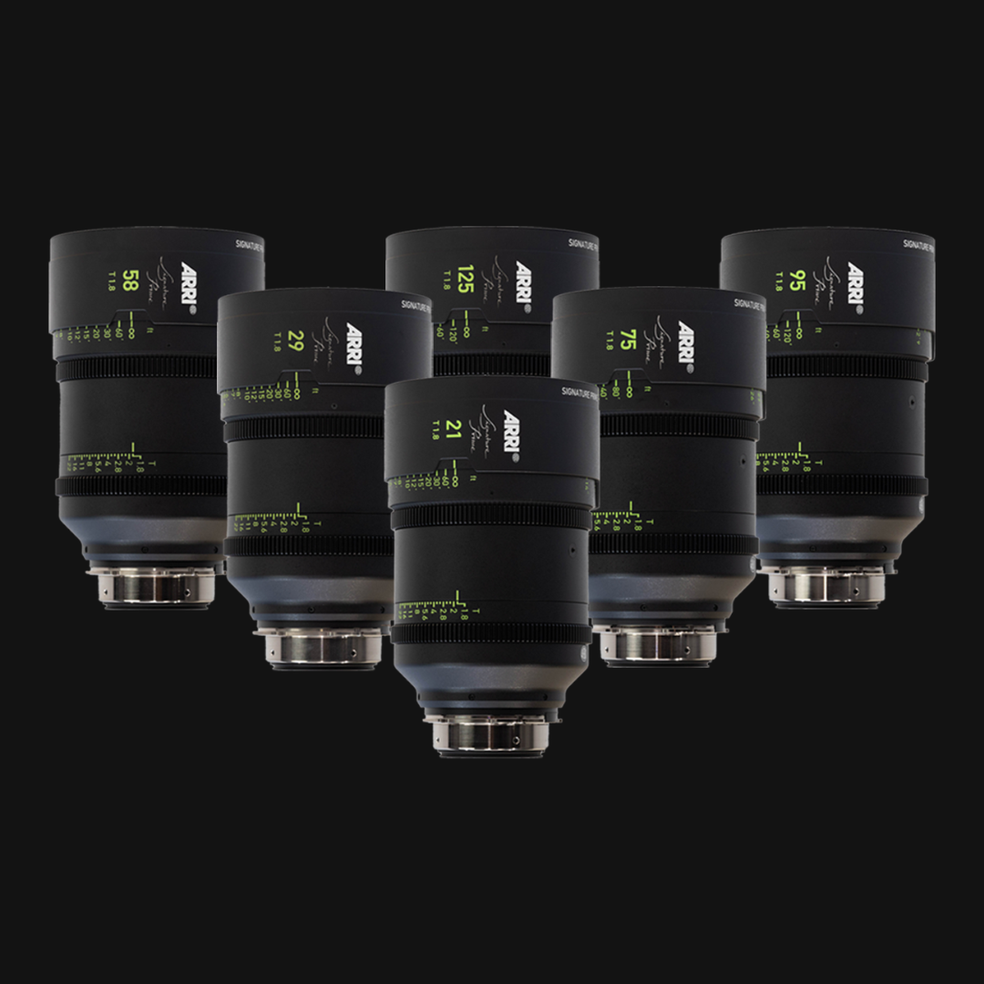 ARRI Signature Prime Lens Rentals in Italy - ORBIS Rental House Milan ...