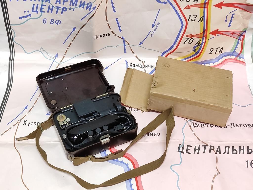 USSR Military Field Telephones TA-57 Soviet Russian Vintage BAKELITE ...