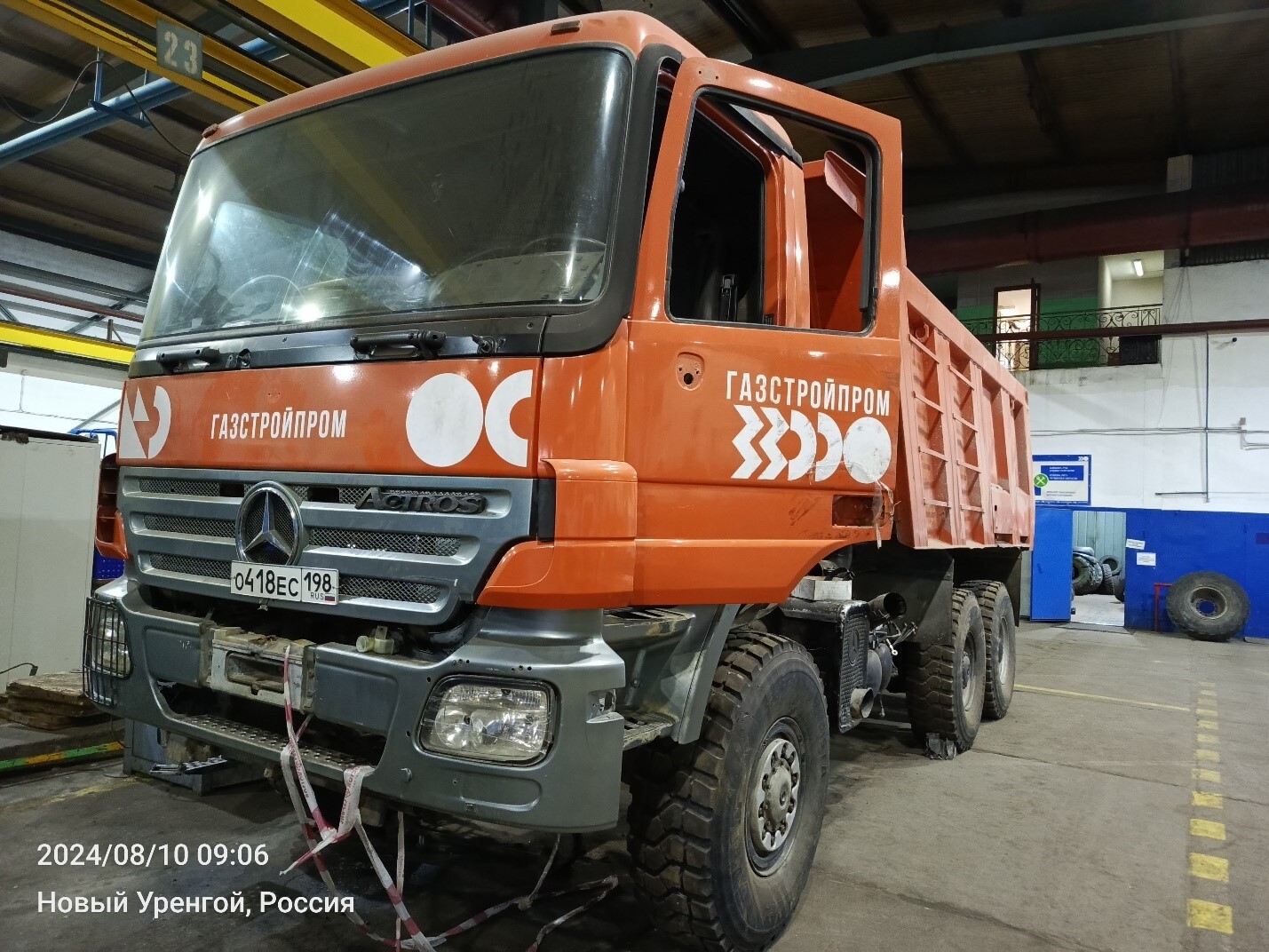 Самосвал (21-25т) Mercedes-Benz-3341 Aсtros - ЯНАО