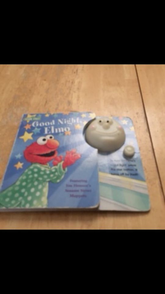 Good night Elmo Sesame Street book