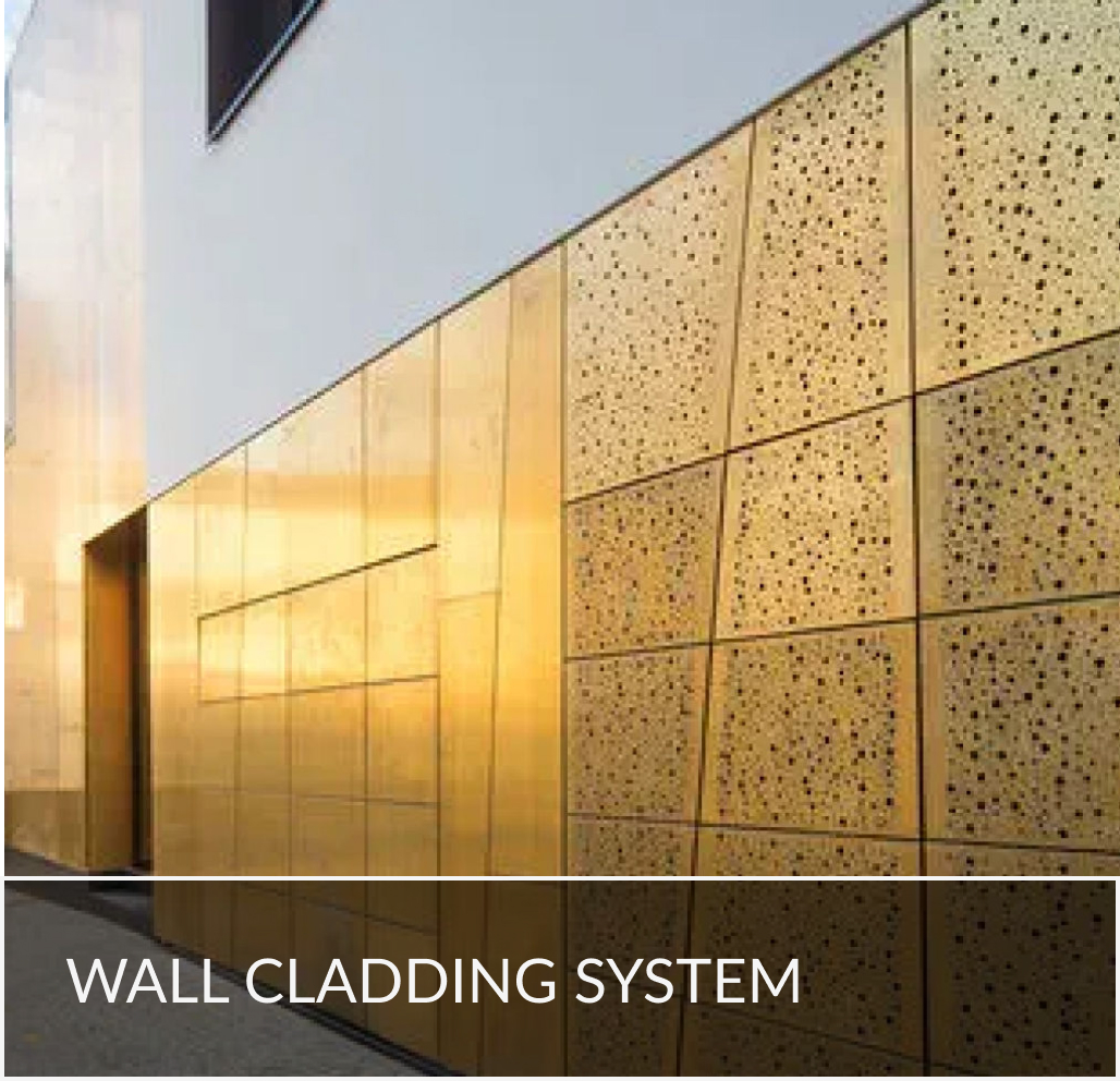 Brass Wall Cladding System