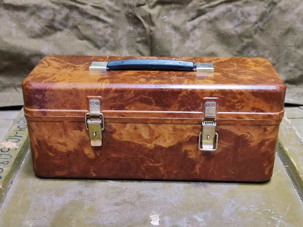 LARGE Original Soviet Bakelite box. Storage box. AMMO box. Cartridges ...