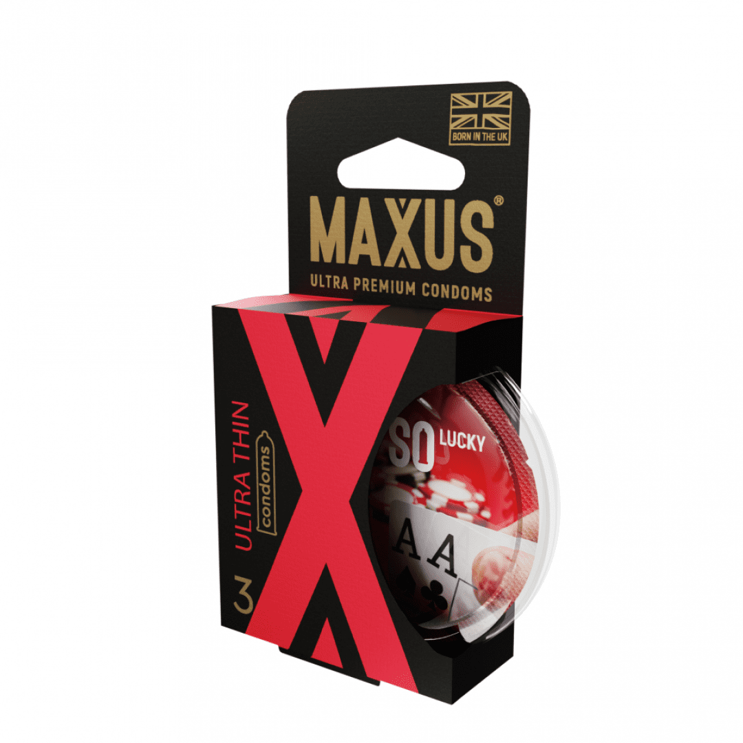 Ультратонкие презервативы MAXUS AIR Ultra thin №3 (3 шт.) - Maxus