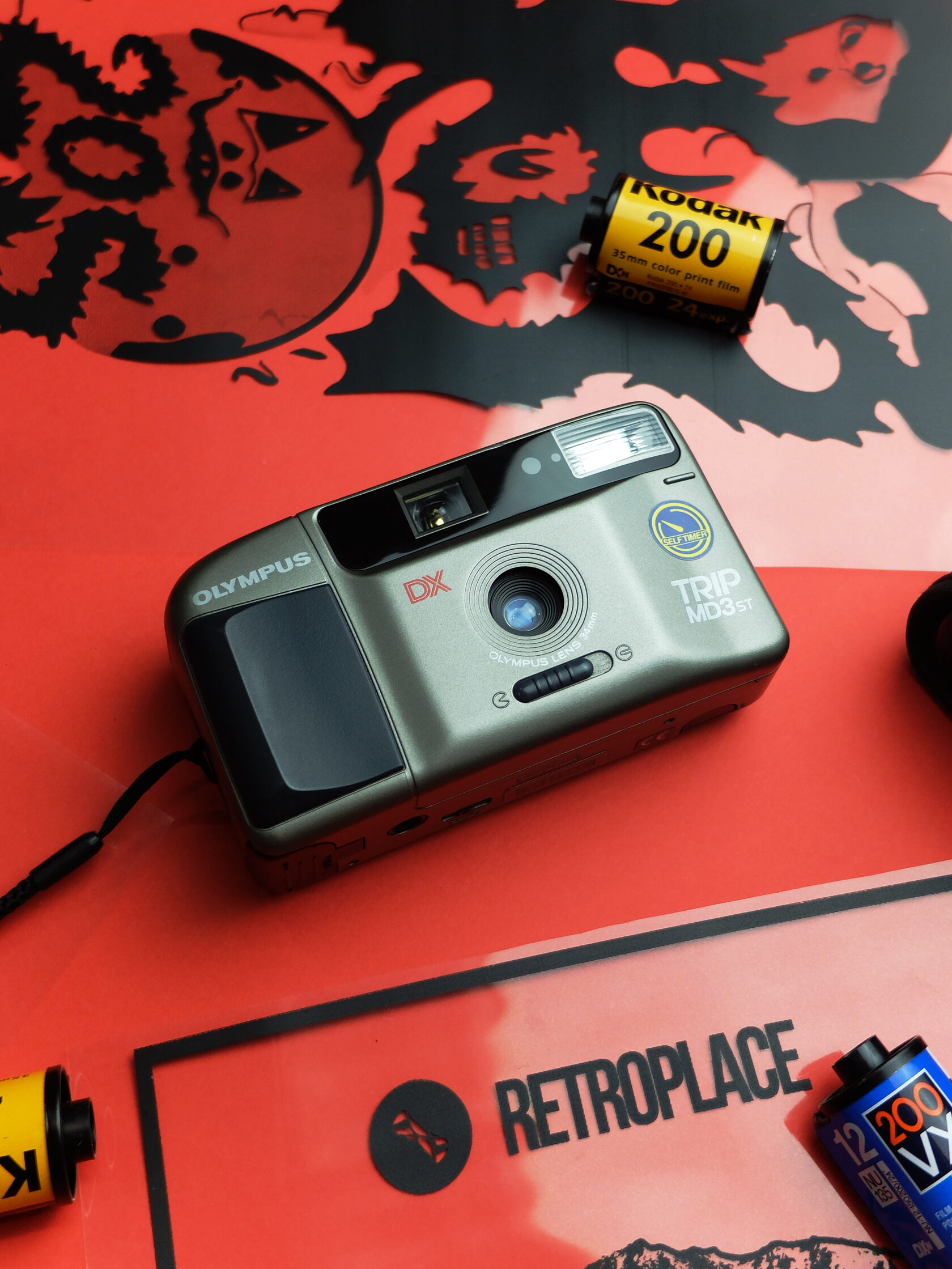 Пленочный фотоаппарат Olympus Trip MD3 ST Купить с Доставкой по России ...