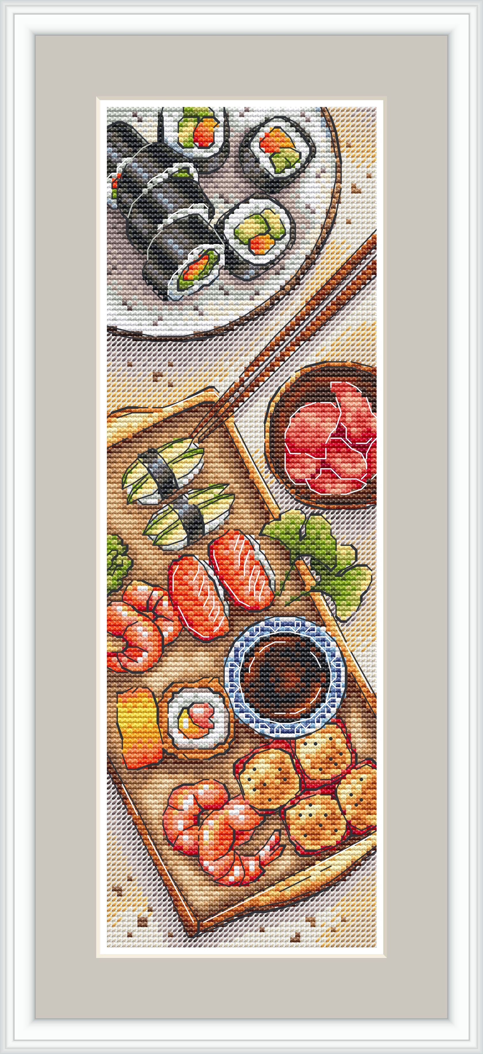International Cuisine 2 Cross Stitch Pattern