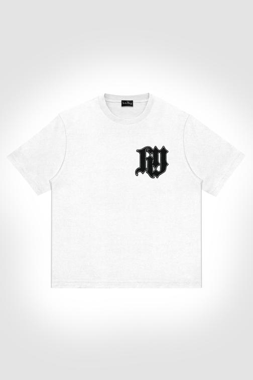 HY PATCH TEE WHITE