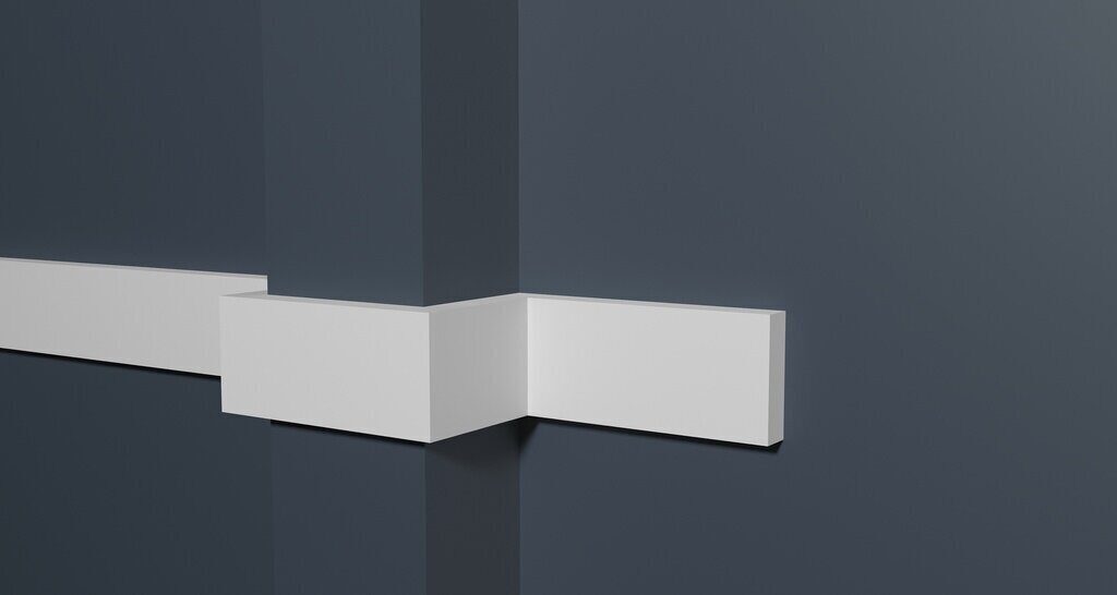 Молдинг/Плинтус/Рейка DD620 Decor-Dizayn из дюрополимера "ГРАНИ" 40 ...