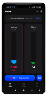 Portable Sniffer for Gas Leak Detection | Pergam USA