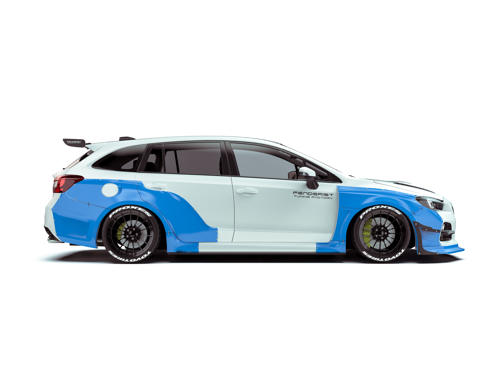 Full FENDERIST SPEC S kit / WIDE BODY KIT Subaru Levorg 14-17