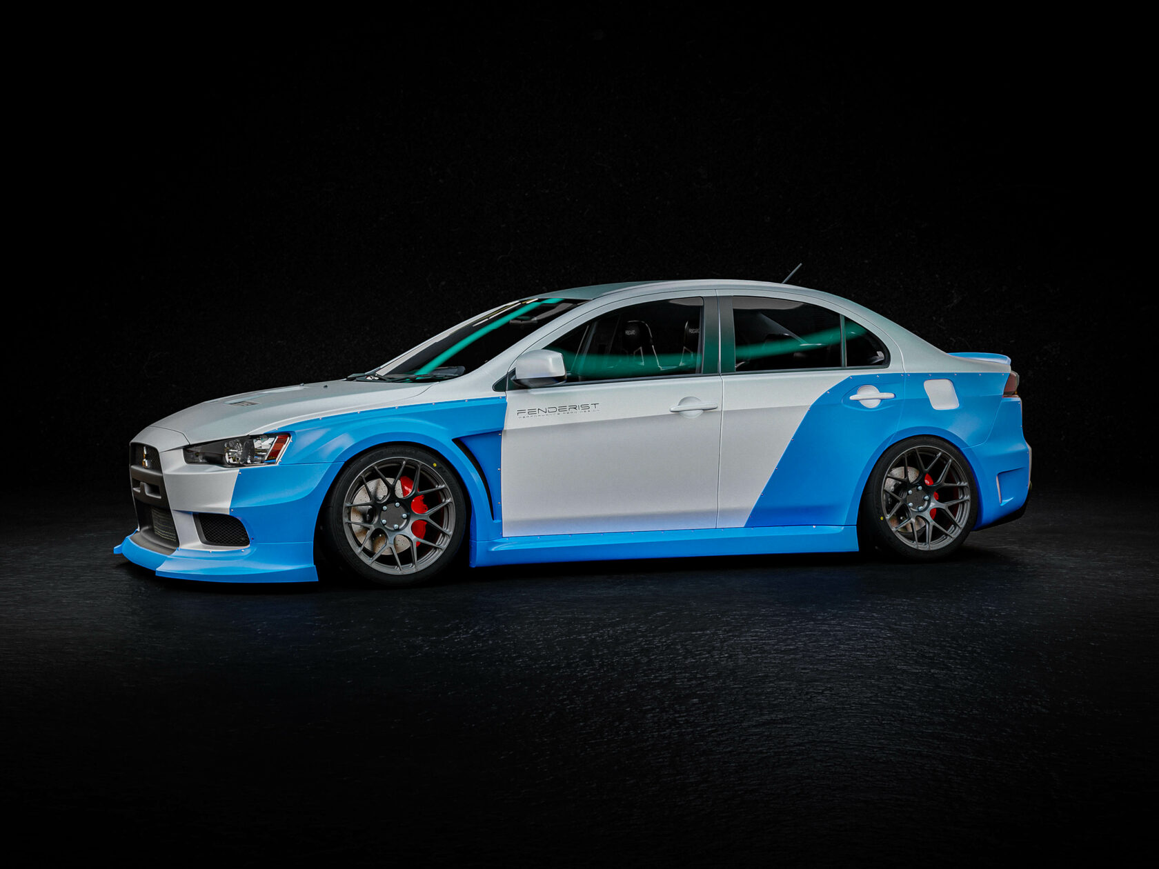 FENDERIST SPEC S Full Set / WIDE BODY KIT MITSUBISHI LANCER EVO X 2008-2015