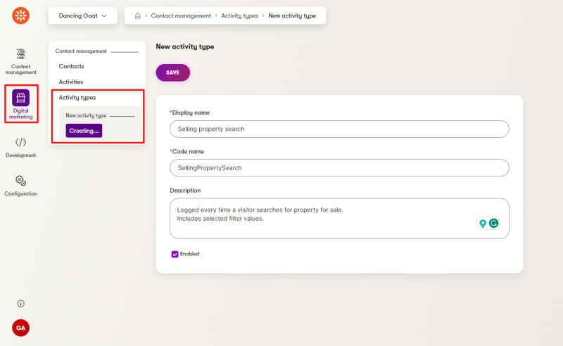 Activity Logging With Xperience By Kentico Byteminds
