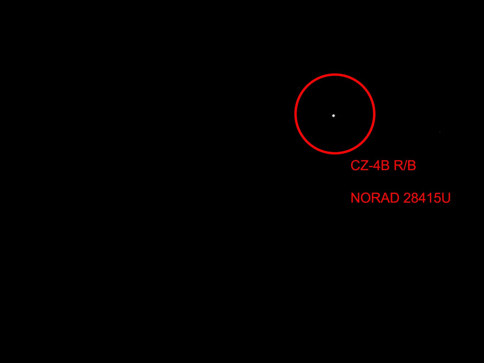 New photo from orbit with MIDE AstroPlanner!