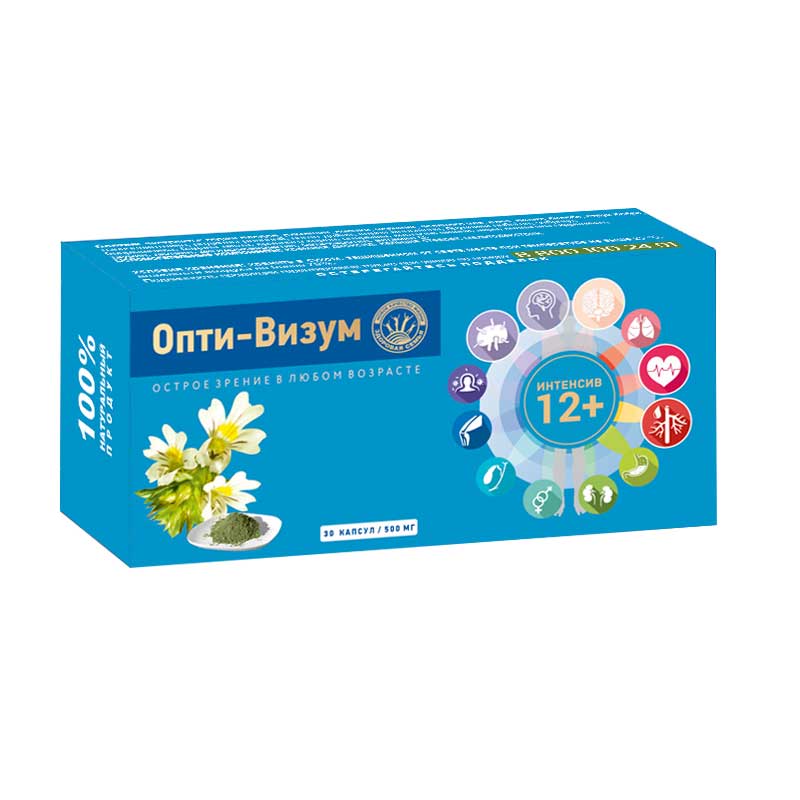 Капсулы Опти-Визум. Купить в интернет-магазине Здоровая семья, отзывы.