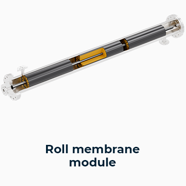 Membrane gas separation modules