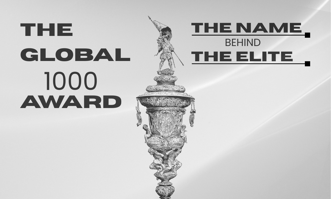 Global 1000 Award | 1,000 Visionaries. One standard of impact.