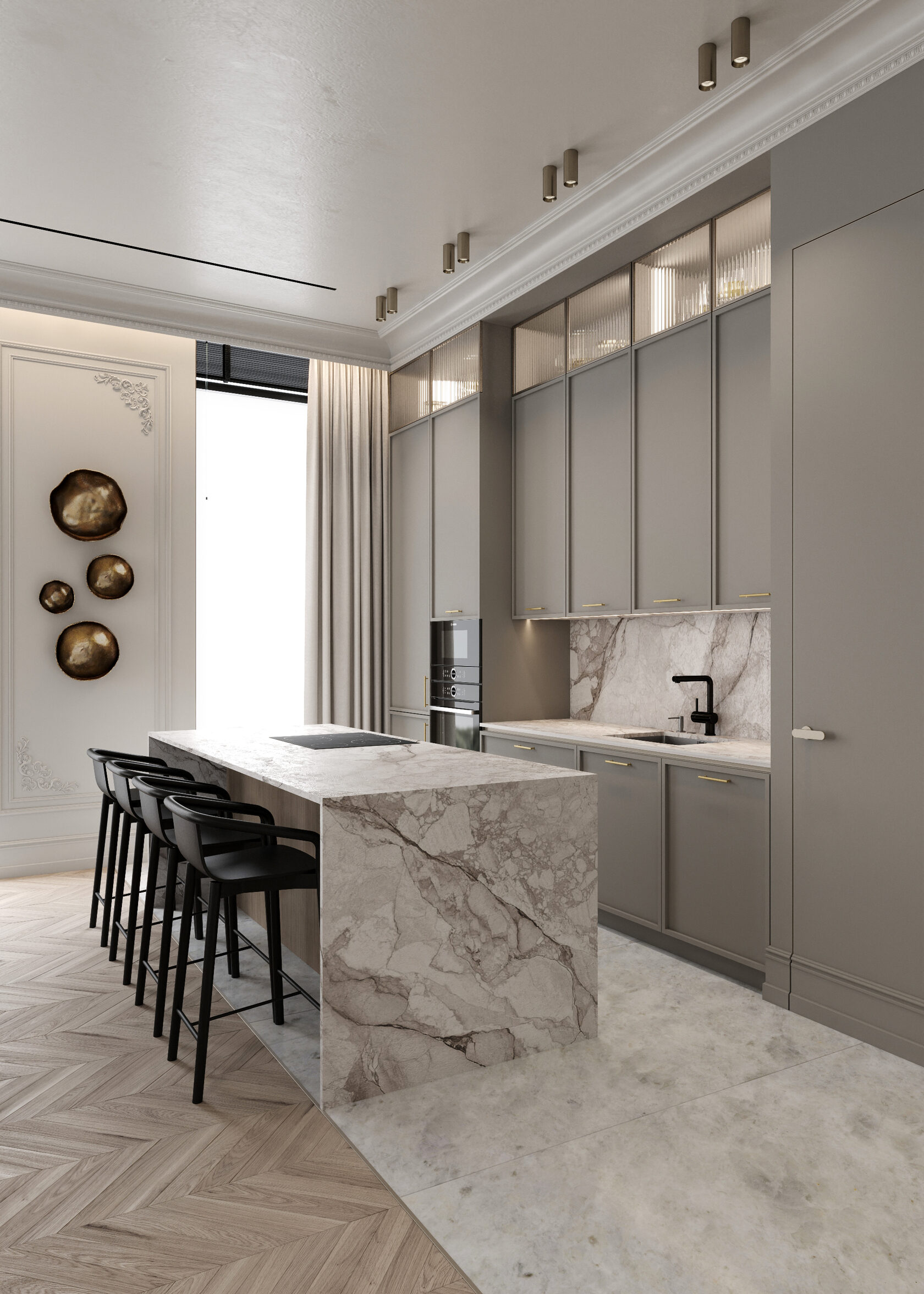 Интерьер в Frank’s House – современный европейский стиль | KRASNOV Design