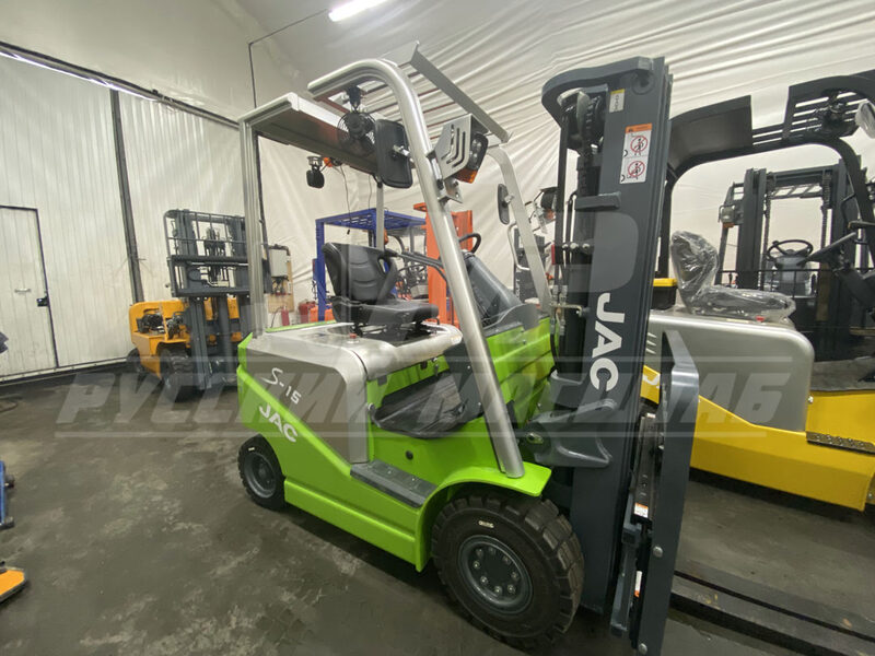 Электрический погрузчик JAC CPD 15 - ООО "Русский масштаб"