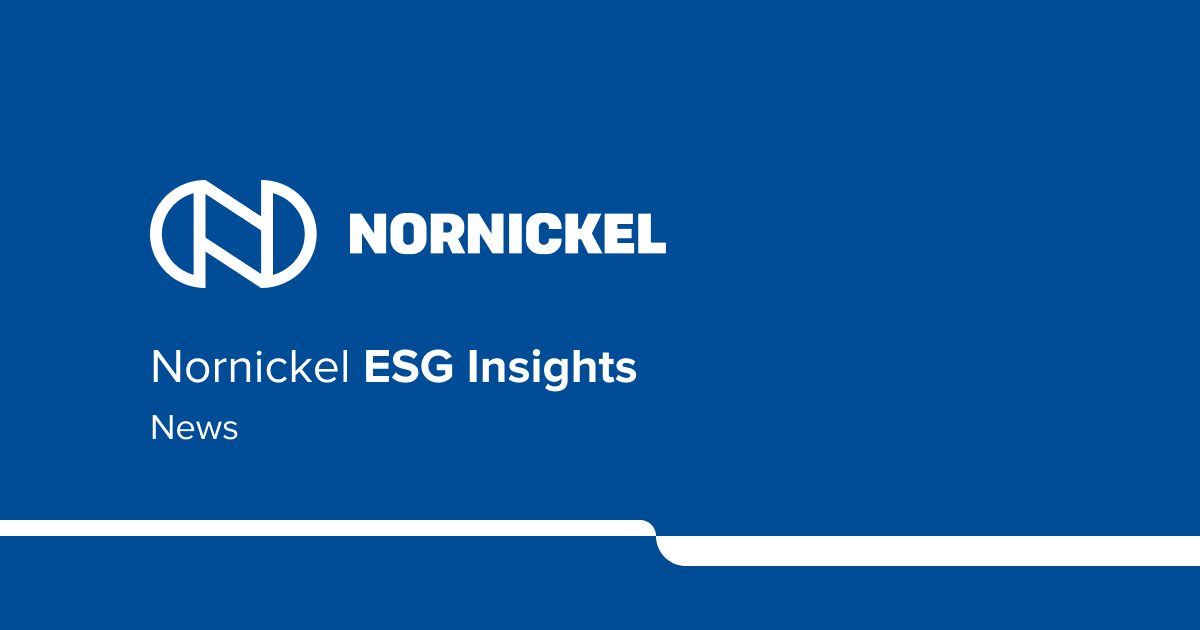 Nornickel ESG news