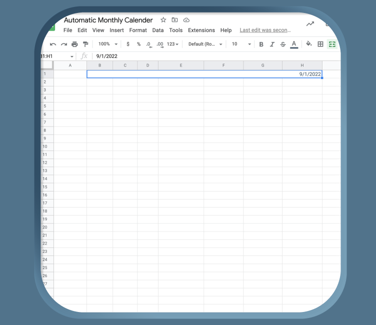 How to Make Google Sheets Templates Calendar and Schedules