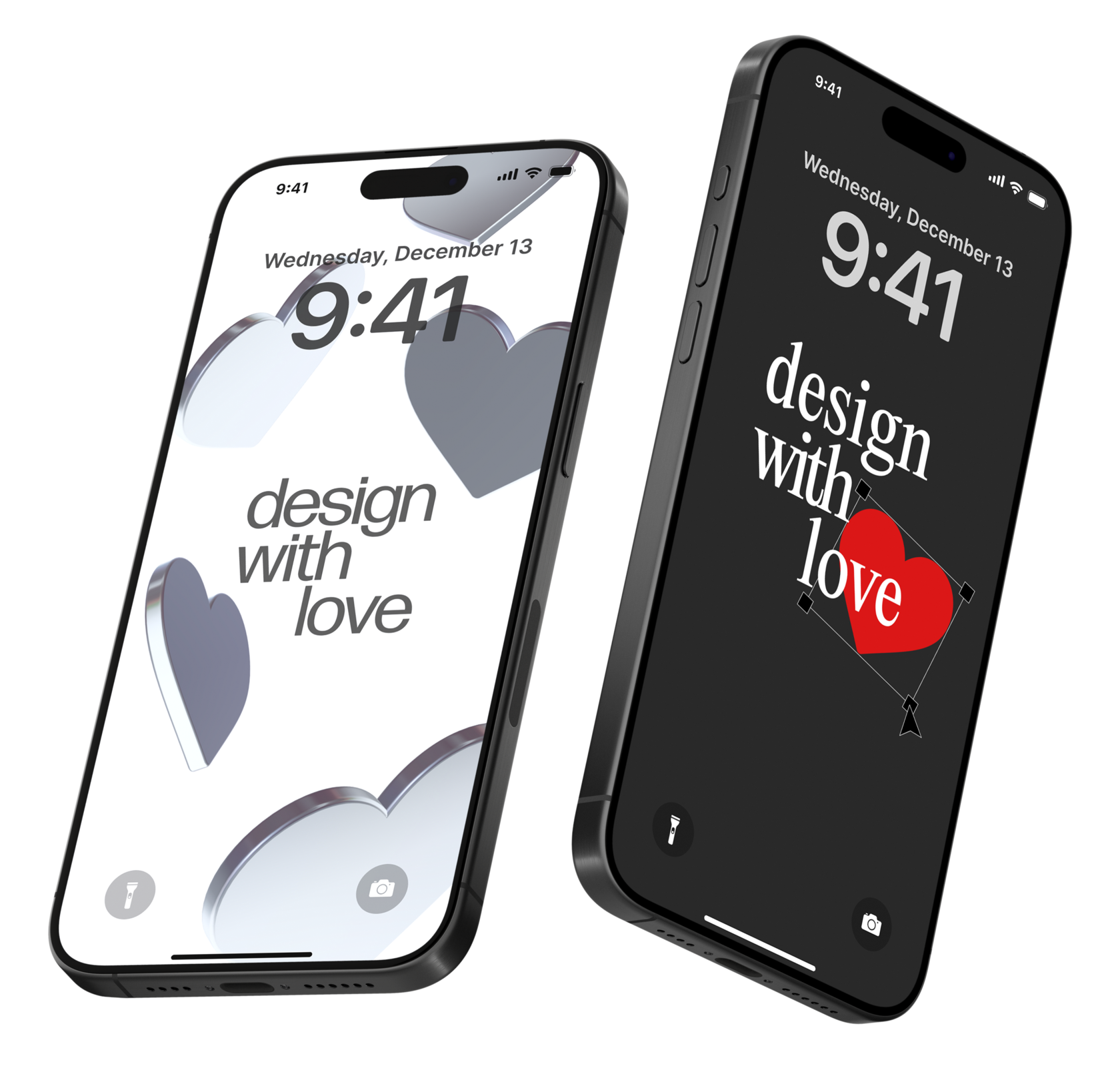 Подарок 13 декабря Обои на телефон Designwithlove