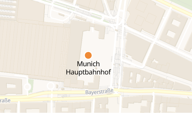 Munich Central Railjet Train Station | Munchen Hbf