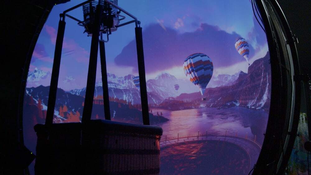 Balloon Simulator | Media-Based Hot Air Balloon Ride
