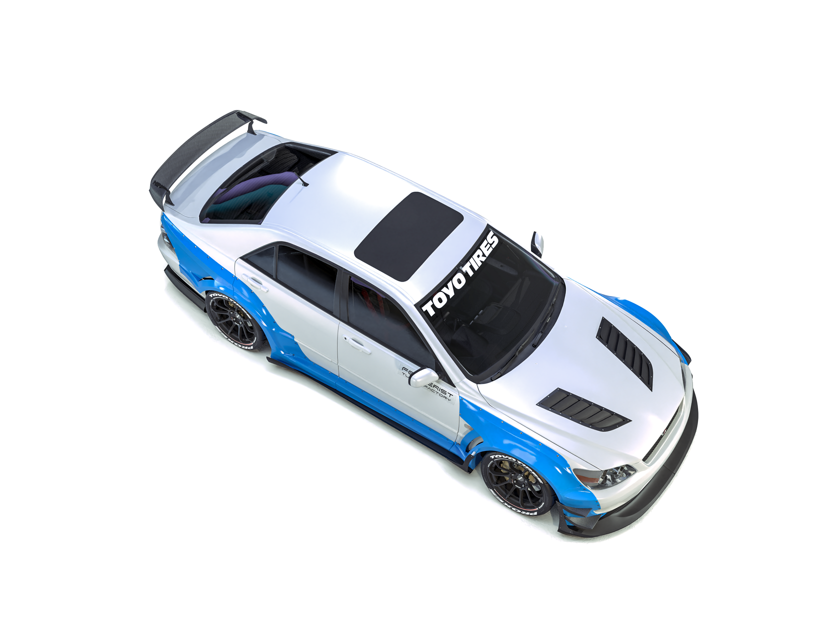 FENDERIST SPEC S GRIP 60mm / WIDE BODY KIT FENDER FLARES SET TOYOTA ...