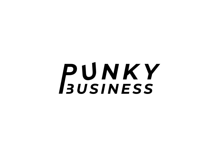 Punky business graphic design