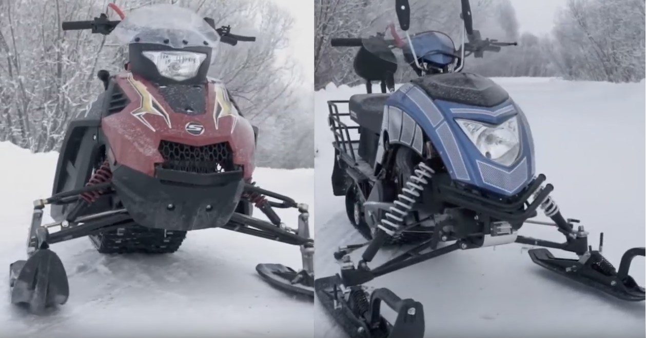 Обзор Снегохода СТЕЛС Капитан 150