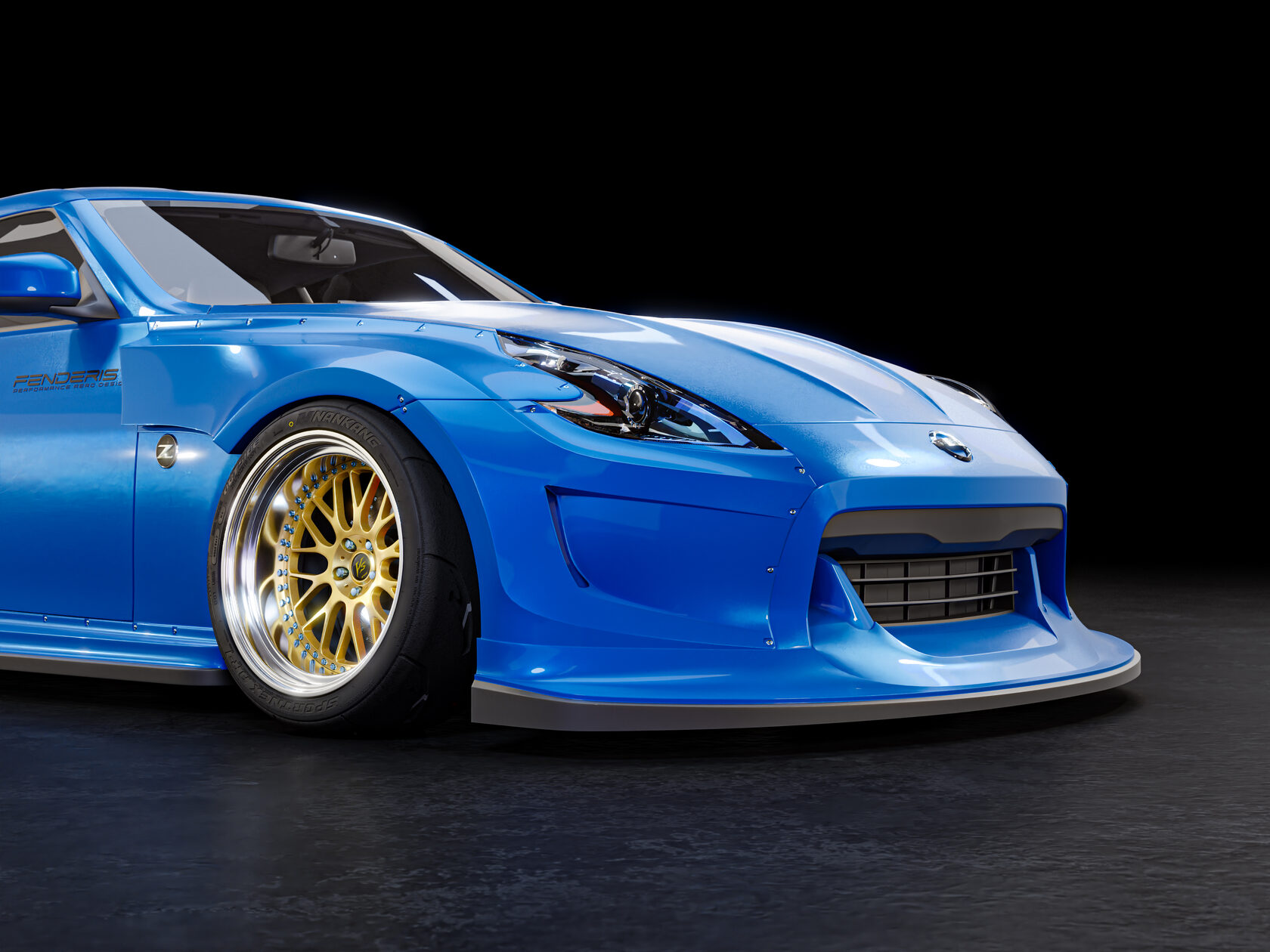 FENDERIST SPEC S Full Set / WIDE BODY KIT NISSAN 370Z 08-12