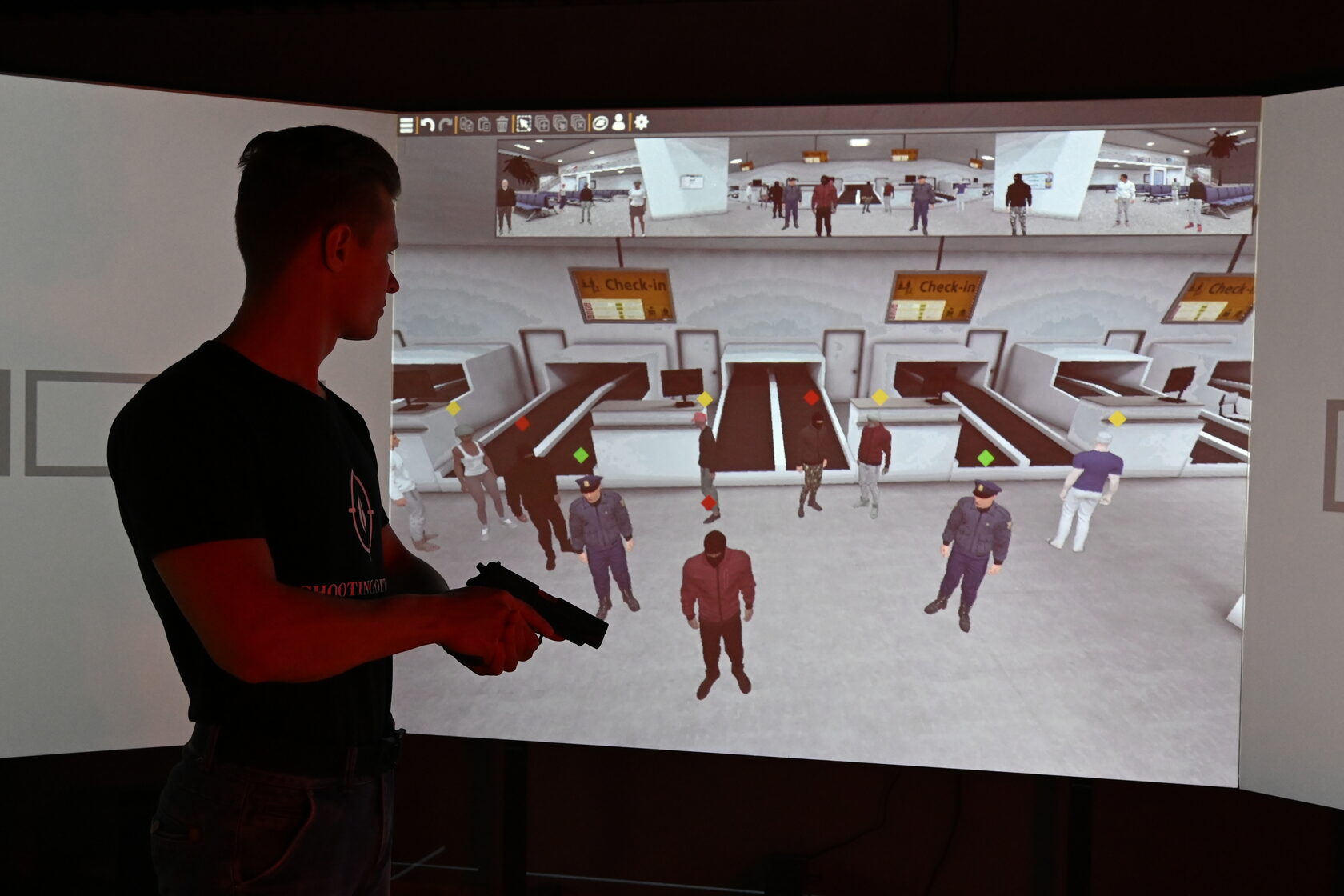 Preventing Terrorism | Military Solutions for Virtual Shooting Simulator