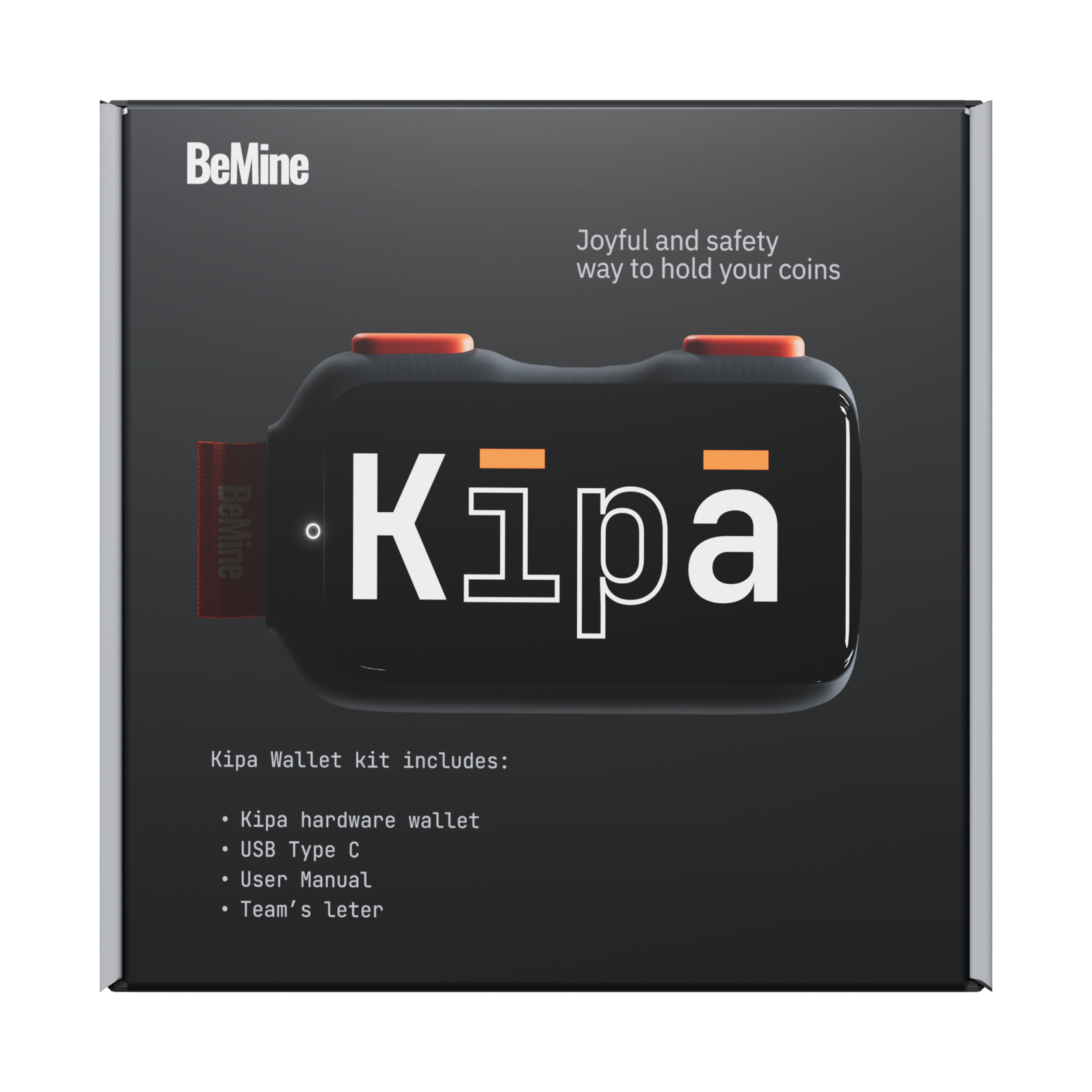 Kīpā — Joyful and safety way to hold your coins